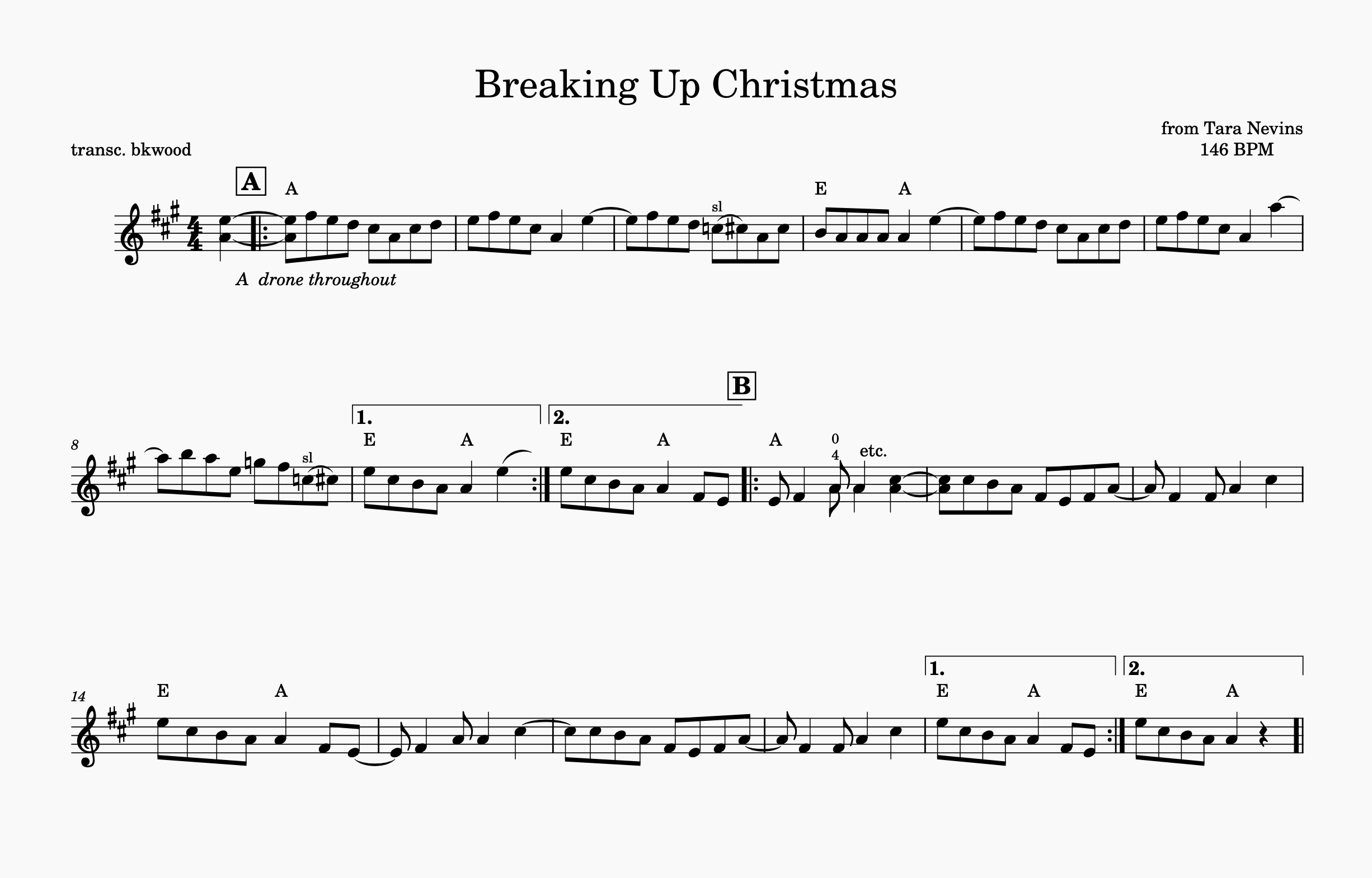 Breaking Up Christmas